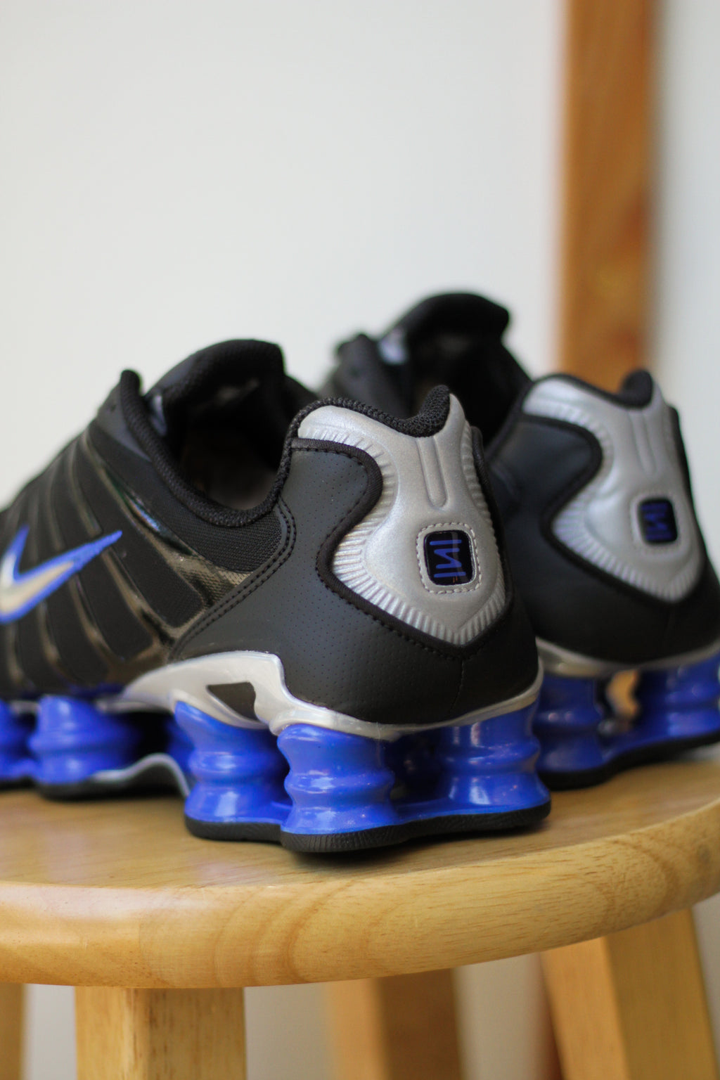 SHOX TL "BLACK/METALLIC SILVER-RACER BLUE" – Sneaker Room